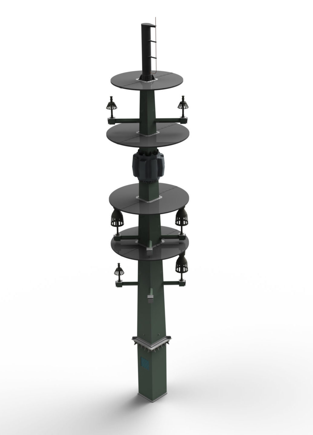 Ships Communications Masts for Royal Navy - STS Defence