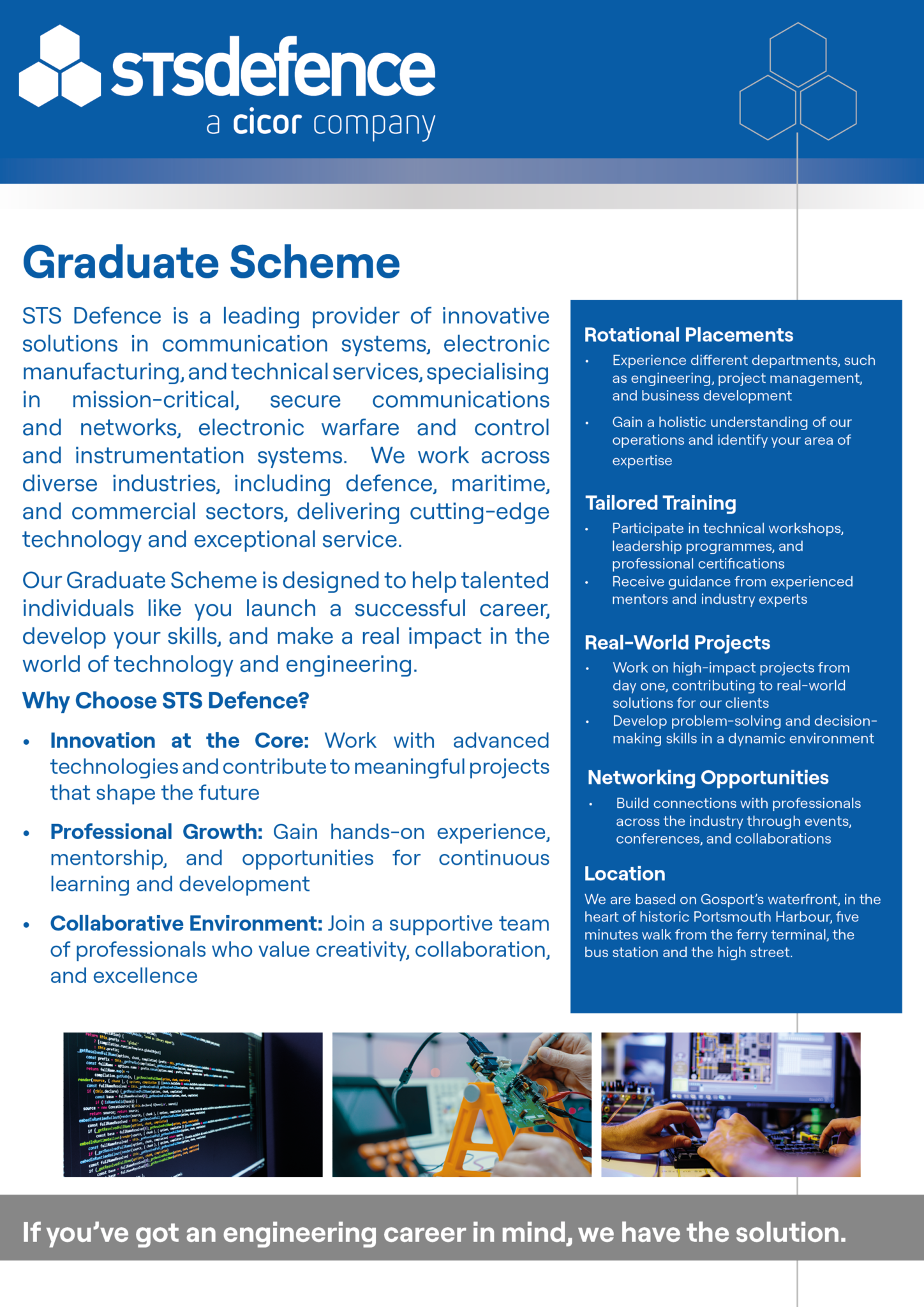 Graduate Scheme - STS Defence